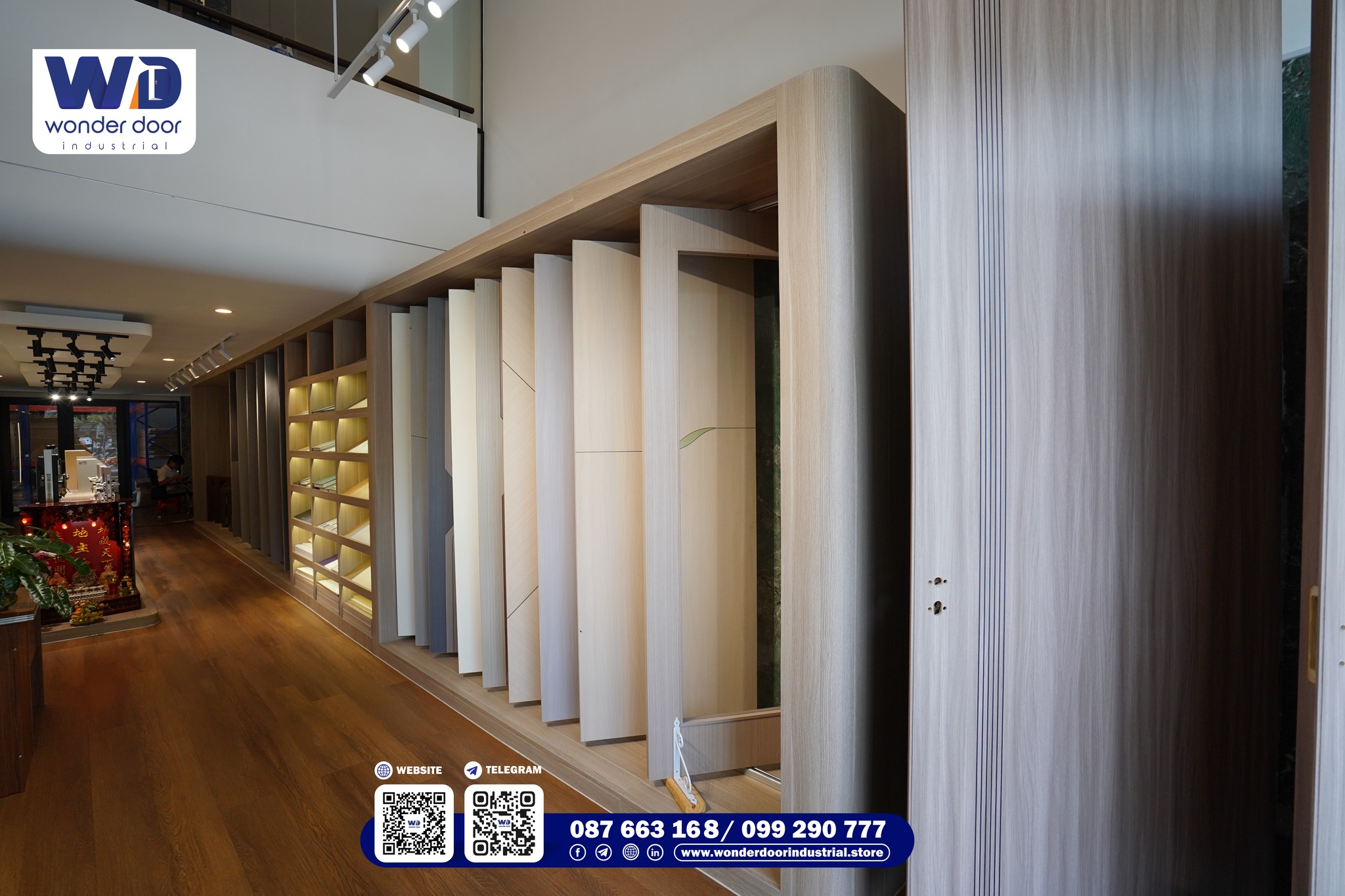 Wonder Door Industrial | ទ្វារឈើប្រណិត និងសោរឆ្លាតវៃ
